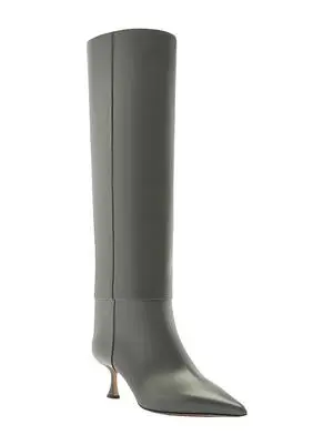 ALEXANDRE BIRMAN Brena Leather Boots Cement