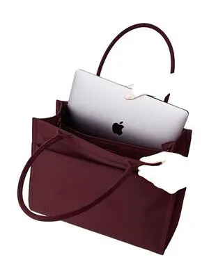 BEIS The Book Tote - Burgundy