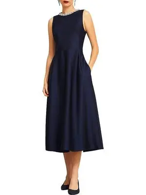 HOBBS LONDON Kiera Midi Dress - Midnight