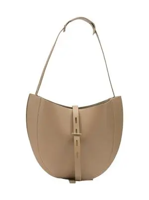MINOBOSSI Leather Shoulder Bag Pink
