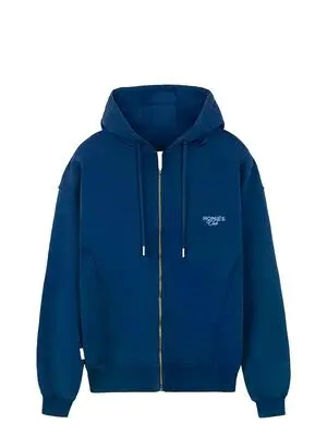HOMIES MARBELLA Zip Hooded Jacket - Blue