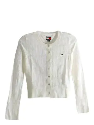Tommy Hilfiger Button-up Cardigan - Neutrals