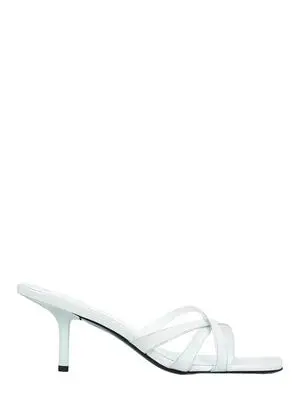By Far Julie Criss-cross Sandals - White