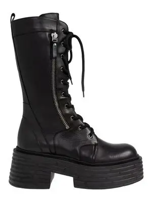 Agl 65mm Lace-up Boots - Black