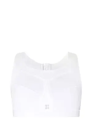 Sweaty Betty Zero Gravity Padded Running Sports Bra - White