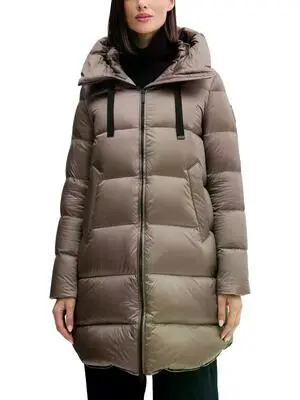 BOMBOOGIE Geneva Hooded Padded Coat - Brown