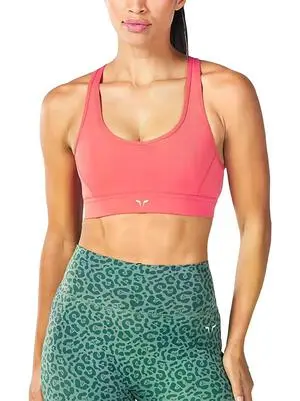 SQUATWOLF Crossback Sports Bra - Pink