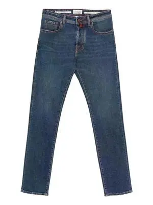 Jacob Cohen Logo-motif Jeans - Blue