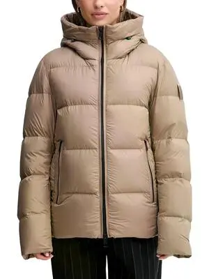 BOMBOOGIE Helsinki Hooded Padded Jacket - Neutrals