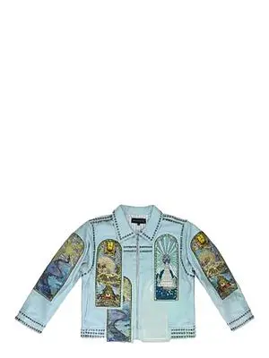 WHO DECIDES WAR Eternity Leather Jacket