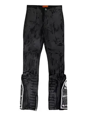 WHO DECIDES WAR BY EV BRAVADO Moto Straight-fit Jeans - Black