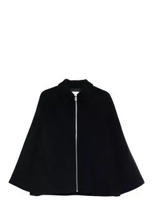 SAMSOE SAMSOE Point-collar Zip Jacket - Black