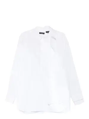 Comme Des Garçons Layered Shirt - Light And Natural