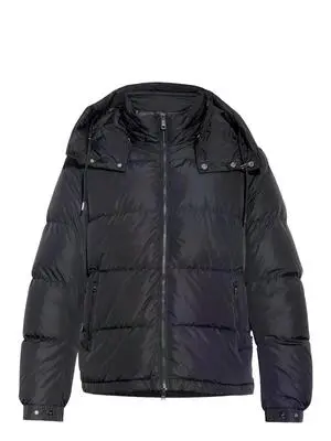 Add Hooded Padded Jacket - Black