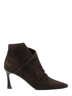 THE SELLER Suede Ankle Boots - Brown