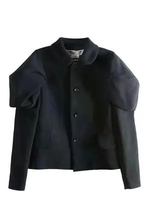 Comme Des Garçons Puff Sleeve Blazer - Black