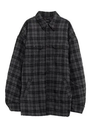 WILLY CHAVARRIA Plaid Shirt - Grey