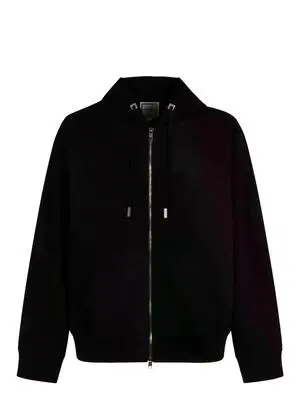 WOOYOUNGMI Hooded Zip Jacket - Black