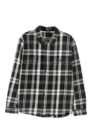 Ksubi Check-pattern Shirt - Black