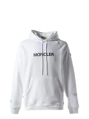 Moncler X Frgmt Cartoon Logo Hoodie - White