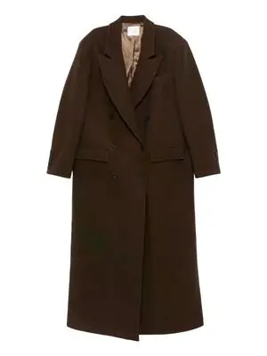 LE SULLY STUDIO Double-breasted Coat - Brown