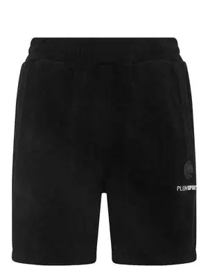 PLEIN SPORT Sponge Jogging Shorts - Black