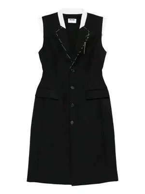 Moschino Buttoned Blazer Dress - Black