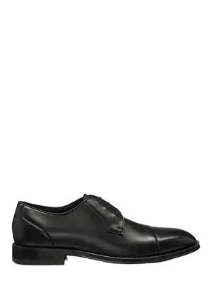 BOSS Cap-toe Derby Shoes - Black