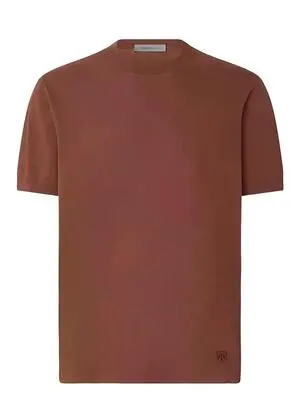 Corneliani Crew-neck T-shirt - Brown