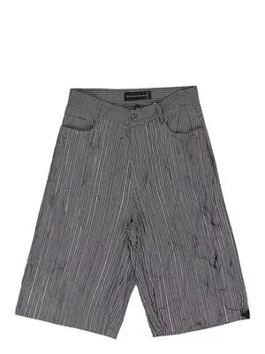 WHO DECIDES WAR BY EV BRAVADO Exposed-seam Shorts - Grey