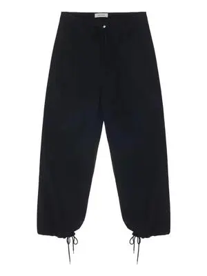 ENTIRE STUDIOS Barren Drawstring-waist Cargo Trousers - Black