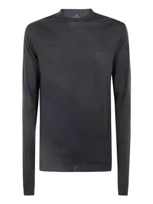 MD75 Long-sleeve Fine Knit Top - Grey