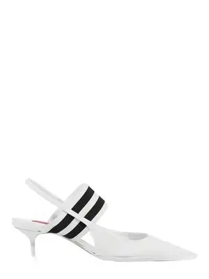 Schutz Pointed-toe Stiletto Pumps - White