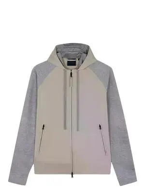 Paul & Shark Hooded Zip Jacket - Neutrals