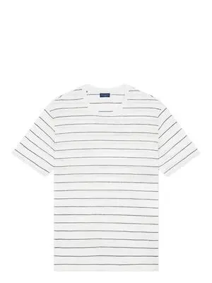Paul & Shark Striped Short-sleeve T-shirt - White