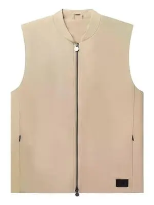 BALR. Sleeveless Zip Gilet - Neutrals
