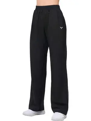 SQUATWOLF Elasticated Track Pants - Black