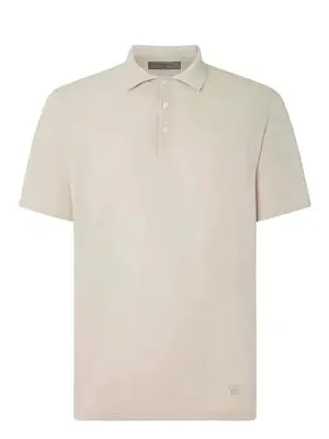 Corneliani Short-sleeve Polo Shirt - Neutrals