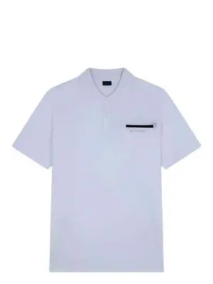 Paul & Shark Pocket Knitted Polo Shirt - White
