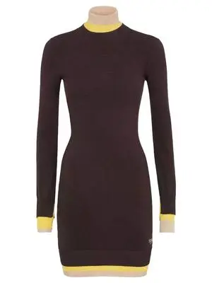 FENDI Contrasting-Trim Dress