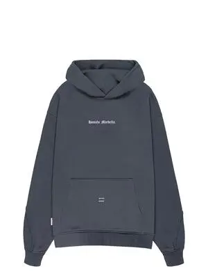 HOMIES MARBELLA Graphic Cotton Hoodie - Grey