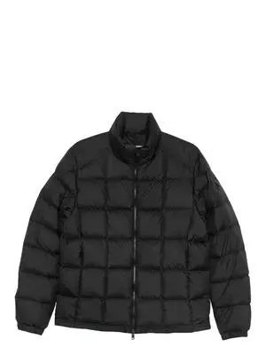 Moncler Eglise Square-quilted Hooded Down Jacket - Black