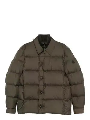 Moncler Layered Padded Jacket - Brown