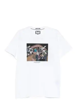 WEEKEND OFFENDER Wyndham Cotton T-shirt - White