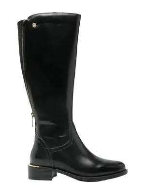 CARMELA Zip-detail Boots - Black