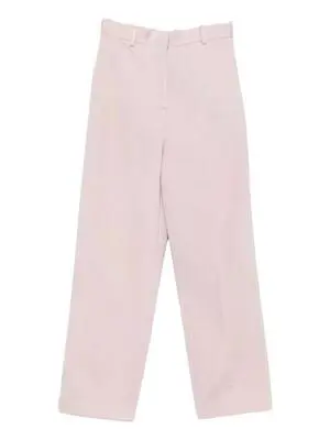 JIL SANDER Concealed-fastening Trousers - Pink