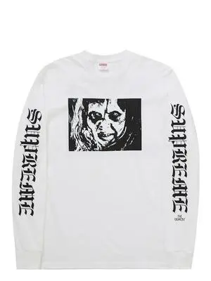 Supreme The Exorcist Mother Long Sleeve Tee Shirt - White
