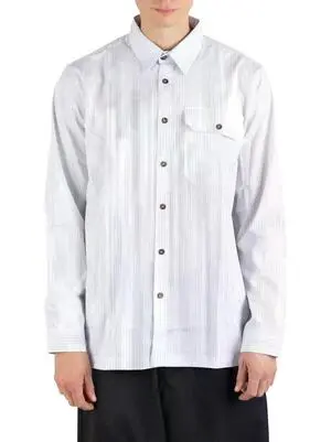 SOCIETE ANONYME Deadline Striped Shirt - White