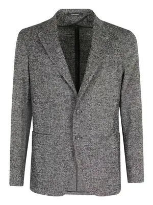 Tagliatore Spinata Peak-lapel Jacket - Grey