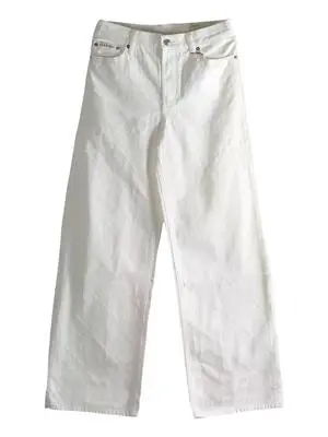 Calvin Klein Wide-leg Jeans - White